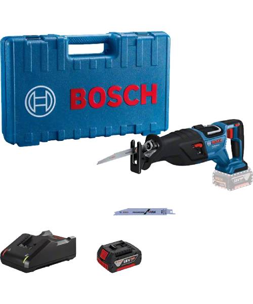 BOSCH aku recipročna pila GSA 185-LI 1xAku 18V 5,0Ah + kovčeg - etrgovina