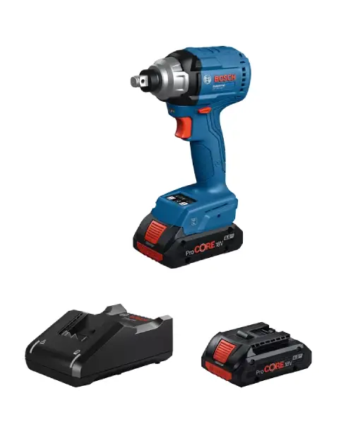 BOSCH aku udarni stezač IDS 18V-200 T Industrial 2xAku 18V ProCORE 4 ...